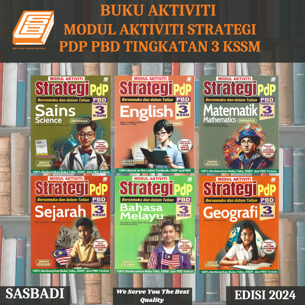 [SBCB] Buku Aktiviti : Modul Aktiviti Strategi PdP PBD Tingkatan 3 KSSM | Shopee Malaysia