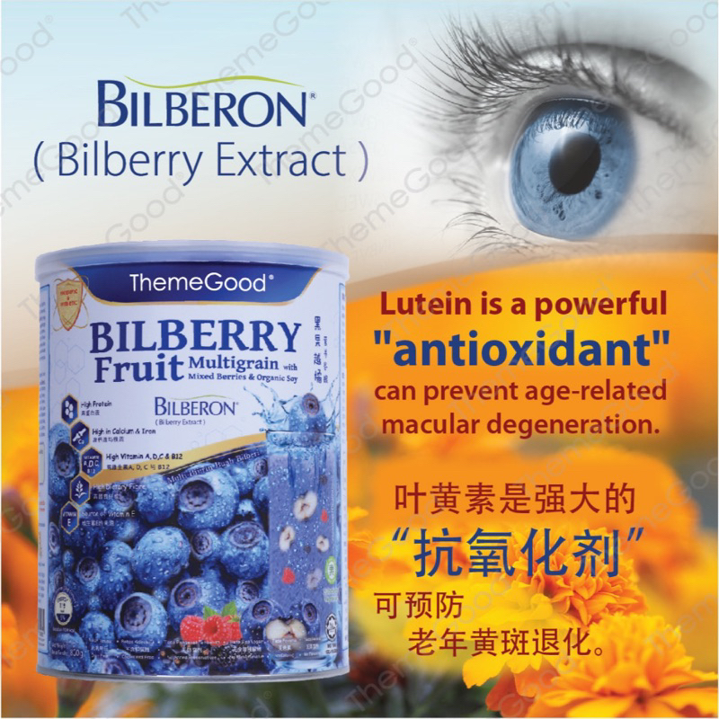 Theme Good 黑果越橘 (buy 1 can 800g free 2 sachets )Bilberry Fruit ...