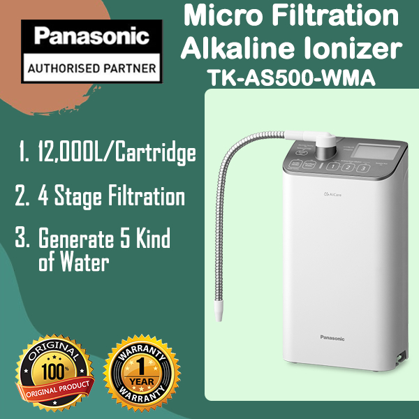 PANASONIC TK-AS500C-ZEX MICRO FILTRATION ALKALINE IONIZER | Shopee Malaysia