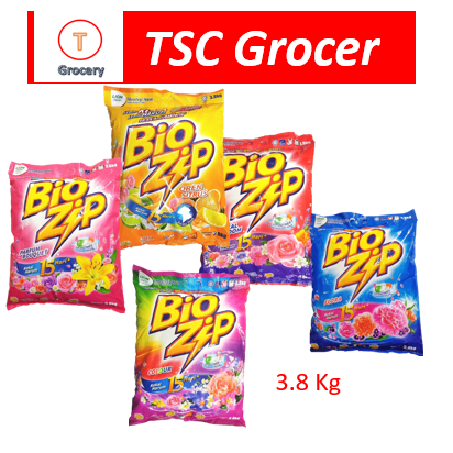 Biozip Detergent Powder/ Serbuk Sabun Biozip 3.8kg | Shopee Malaysia