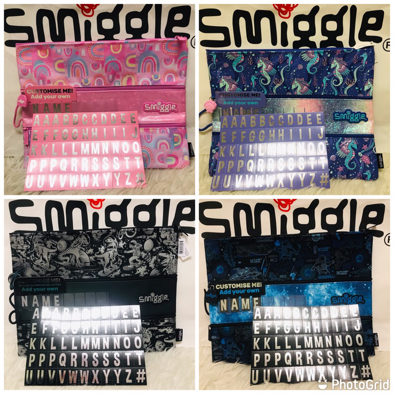 💯Authentic 💥 Smiggle 💥 A4 ID Holder Pencil Case | Shopee Malaysia