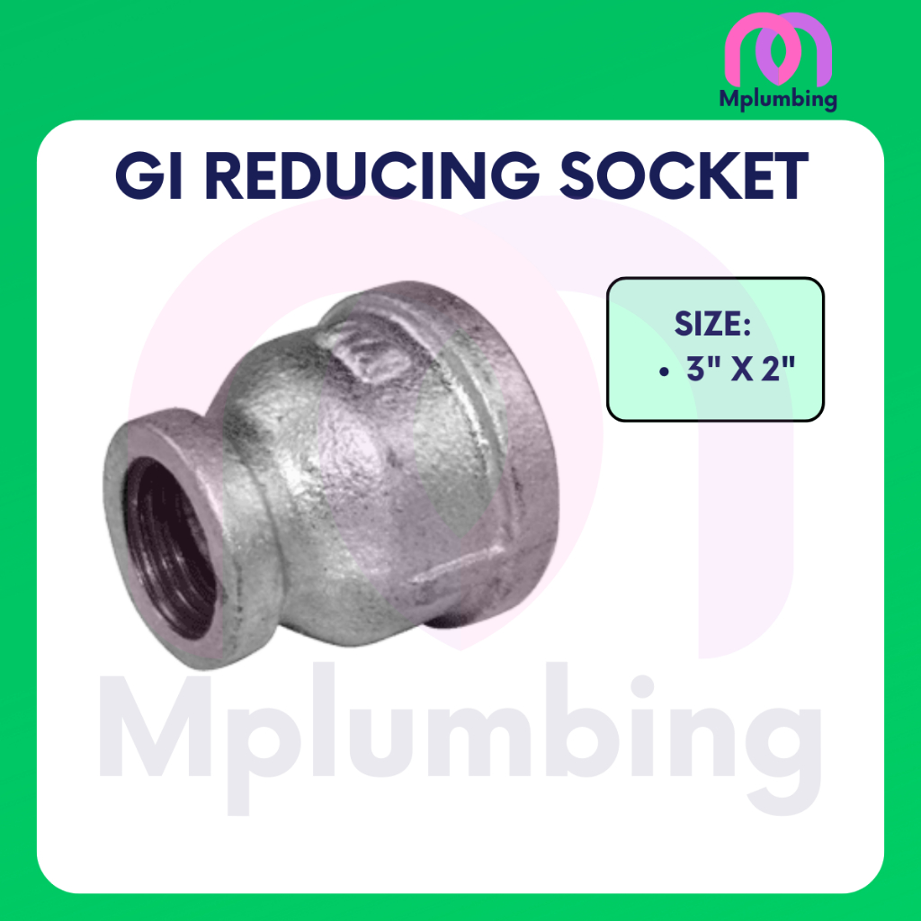 3" x 2" GI REDUCING SOCKET | Shopee Malaysia