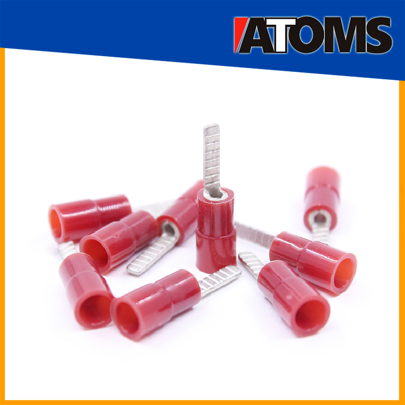 RCCN NDBF1.25-10 INSULATED NYLON BLADE TERMINAL NYLON FLAT PIN TERMINAL ...