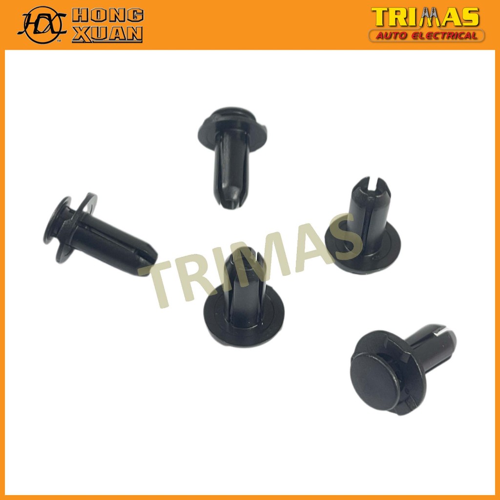 Honda Side Skirting Guard Push Retainer Car Body Clip (5PCS) | Shopee ...