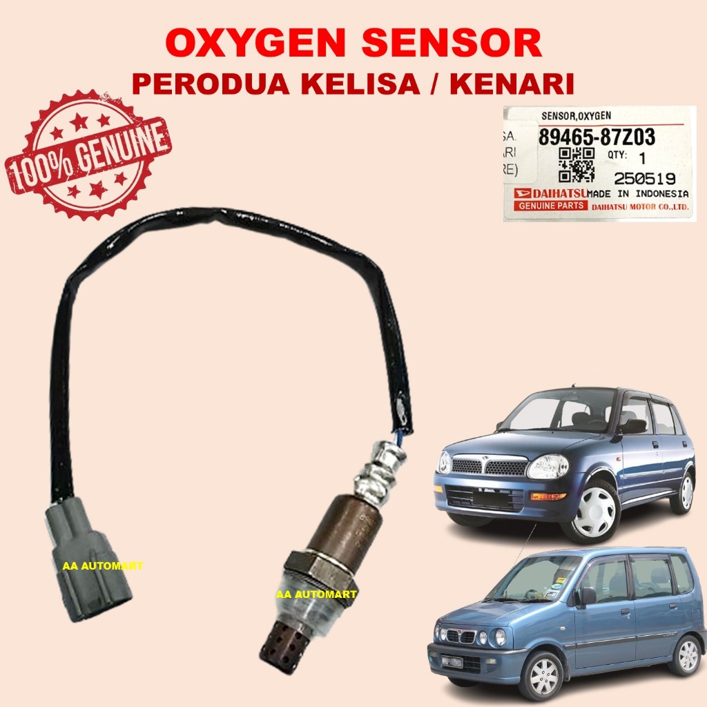 ORIGINAL PERODUA KELISA / KENARI Oxygen Sensor O2 Ekzos Exhaust Oxi ...