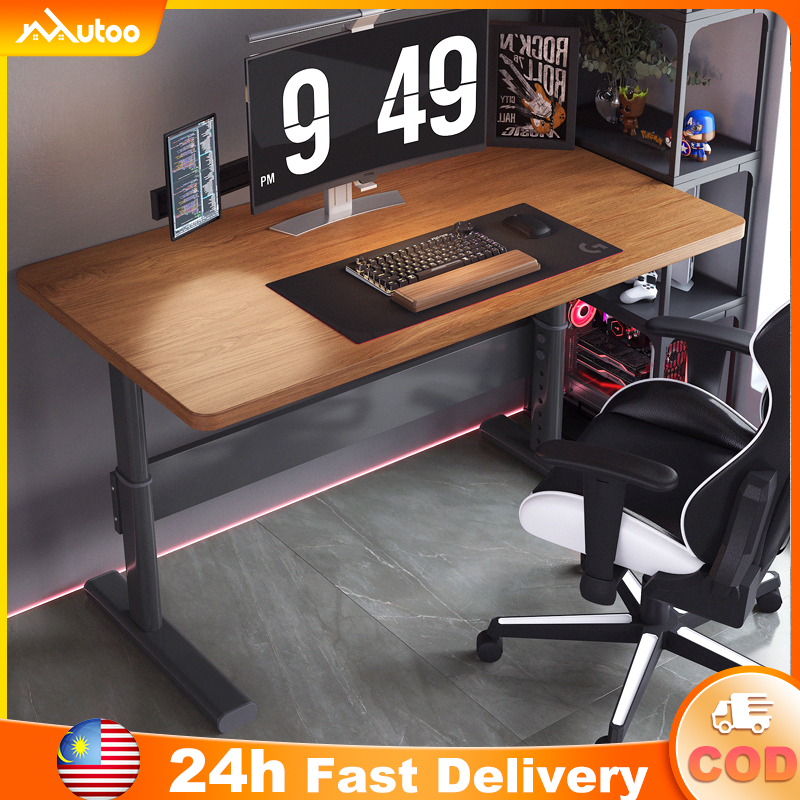MT Adjustable Table Computer Table Study Table Office Desk Game Table ...