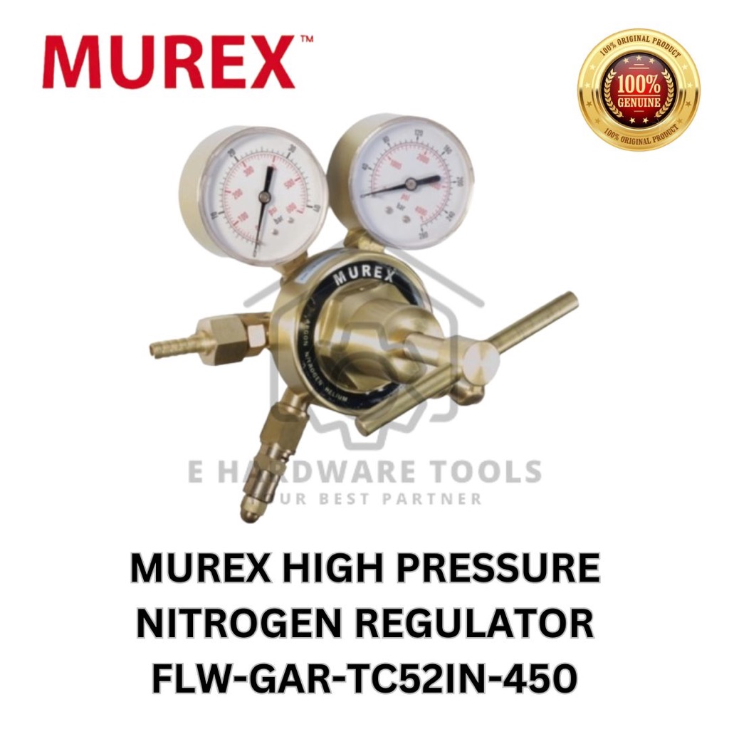 MUREX High Pressure Nitrogen Regulator FLW-GAR-TC52IN-450 | Shopee Malaysia