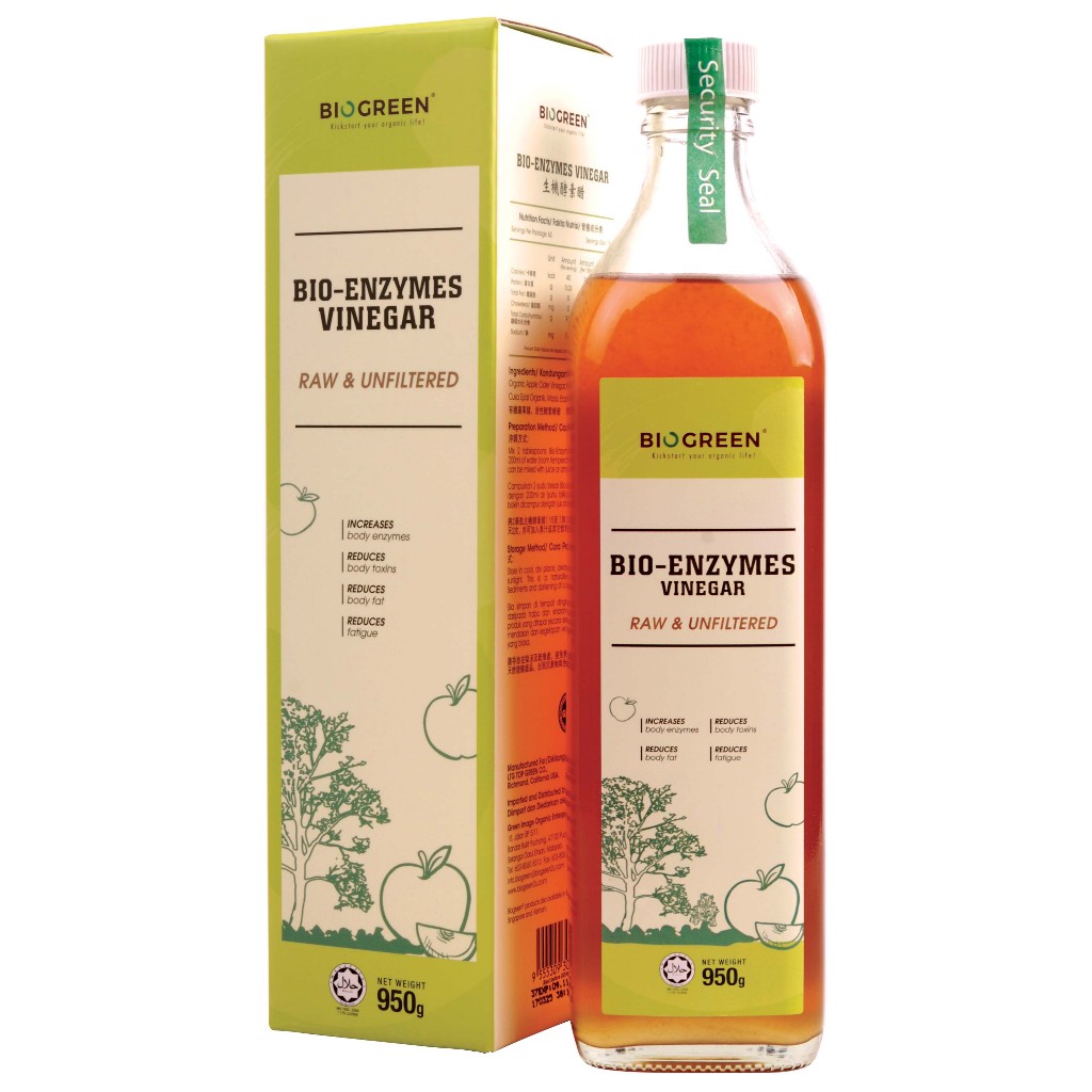 Biogreen Bio-Enzymes Vinegar (950ml) | Shopee Malaysia