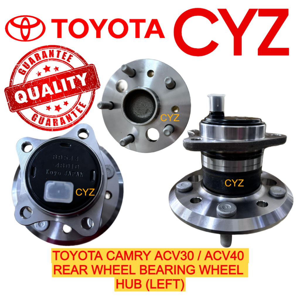 Rear Wheel Hub Bearing Toyota Camry ACV30 / ACV40 (2002-2011) (TOYOTA ...
