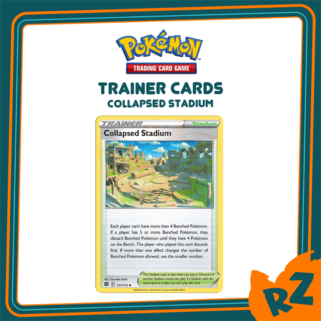 [Original] Pokemon TCG Card Collapsed Stadium Stadium Trainer Singles ...