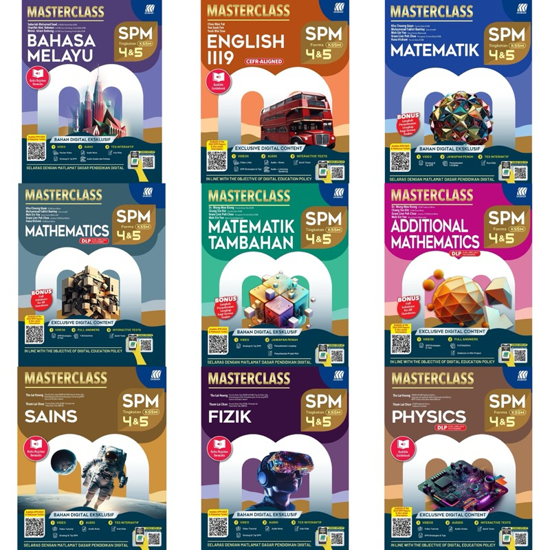 Masterclass Spm Kssm Tingkatan 4and5 Buku Rujukan Edisi 2024 Sasbadi