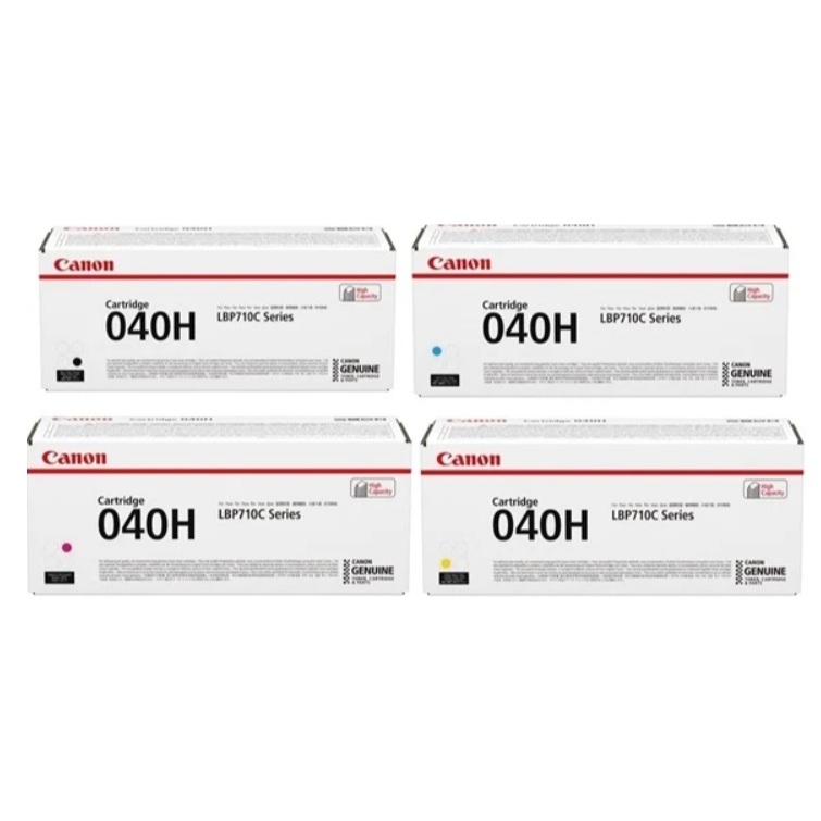Canon 040H Black/Cyan/Magenta/Yellow Toner Cartridge (Original) | Shopee Malaysia