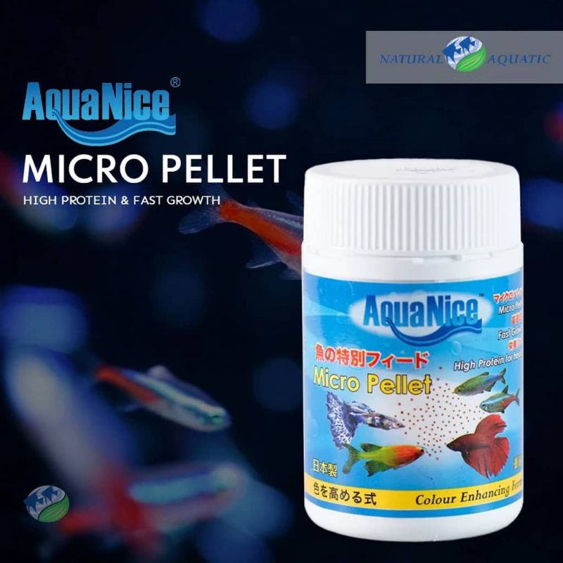 Aqua Nice Micro pellet/100g | Shopee Malaysia