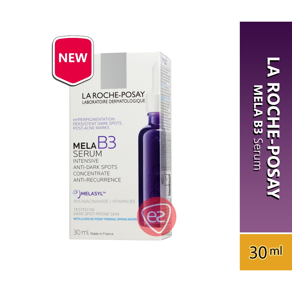 La Roche-Posay Mela B3 Serum 30ml (Melasyl + Niacinamide) Intensive Anti-Dark Spots Concentrate ...