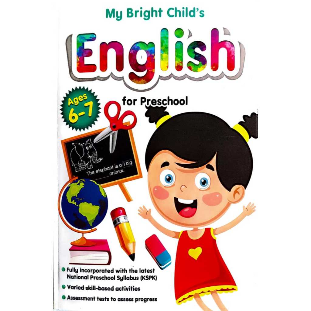 My Bright Child's English for Preschool (Ages 6-7) | Shopee Malaysia