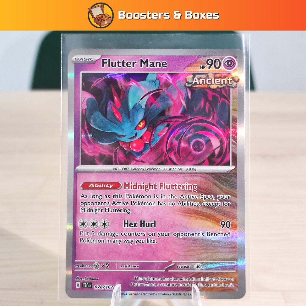 Flutter Mane (078/162) [Scarlet & Violet: Temporal Forces] | Shopee Malaysia