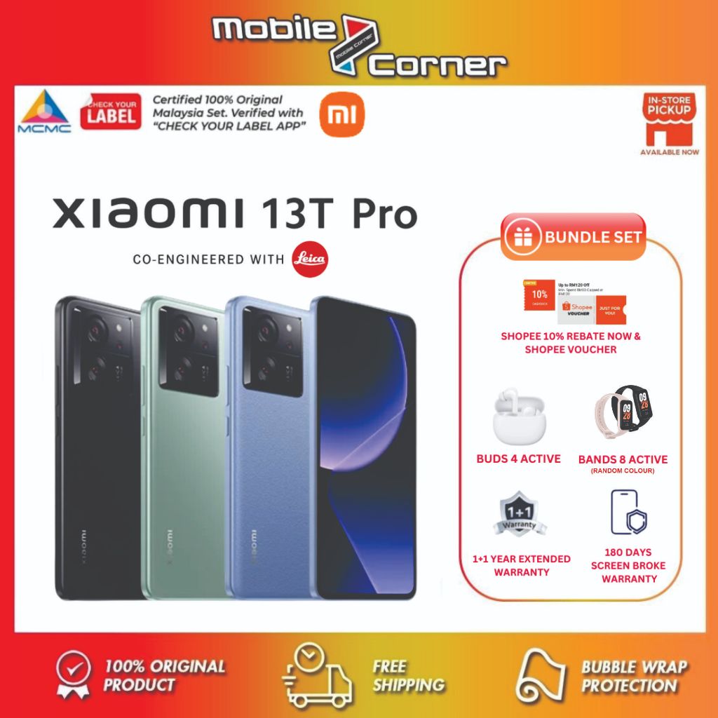 (Ready Stock) Xiaomi 13T PRO 5G (12GB + 512GB | 16GB + 1TB) 🎁 2 Years Xiaomi Malaysia Warranty ...