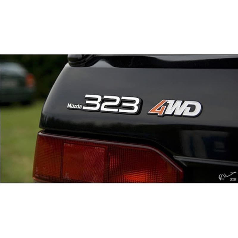 Emblem mazda 323 BF 1985-89. New aftermarket brand | Shopee Malaysia