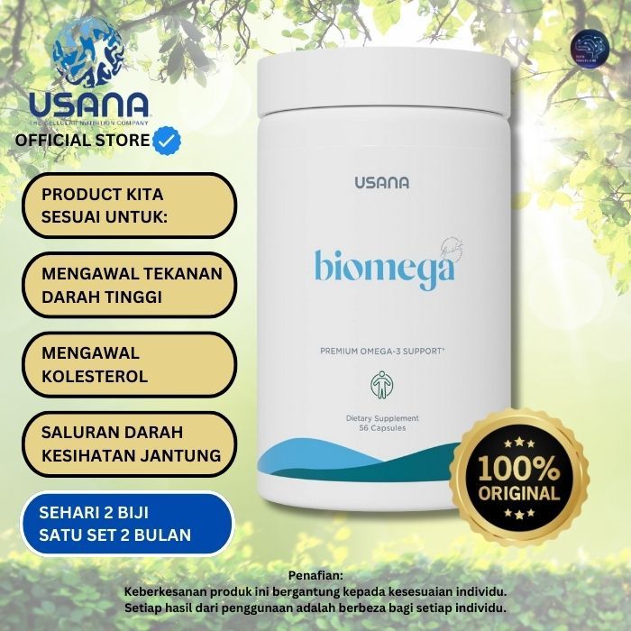 USANA Biomega D+ III Plus Exp 10/2025 (100% ORIGINAL) (EPA+DHA) READY ...