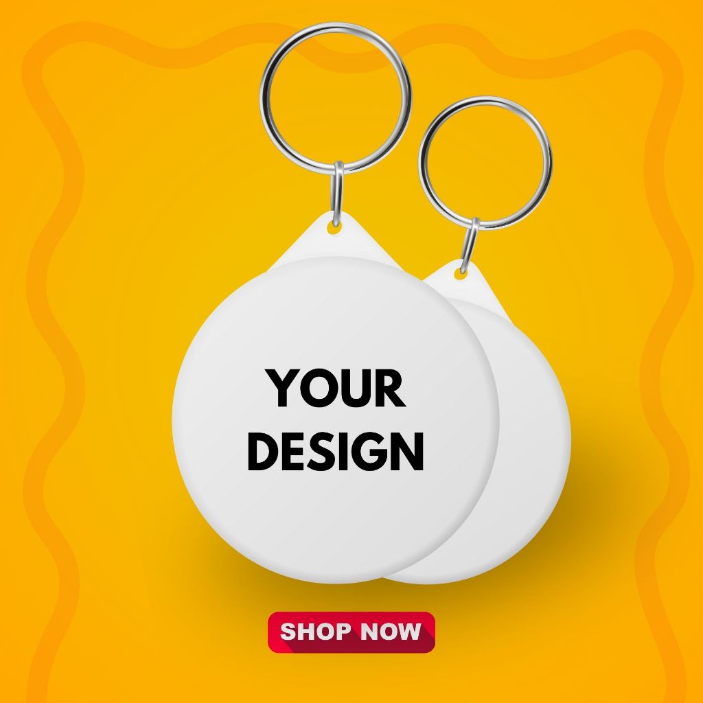 KEYCHAIN BUTTON BADGE MURAH, 58 mm | Shopee Malaysia