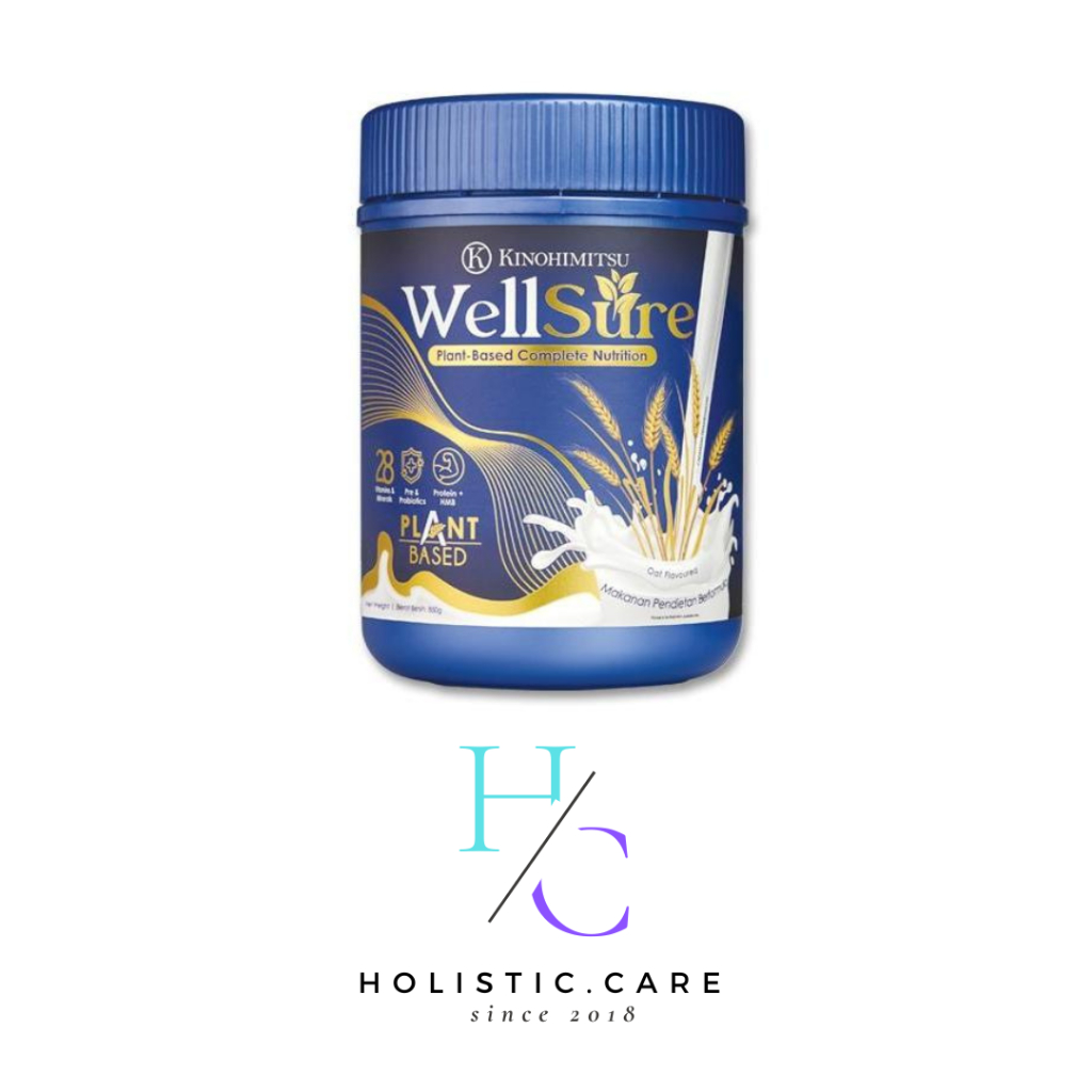 Kinohimitsu Wellsure Plant Based Complete Nutrition Powder Oat 850G ...