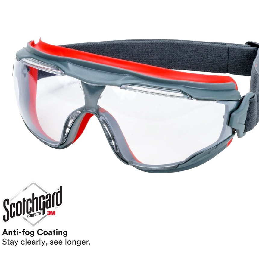 3M GG501SGAF GoggleGear Scotchgard Protector Ultimate Anti-fog Goggle ...