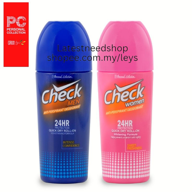 SET DEODORAN BAWAH LENGAN PEMUTIH ANTI PELUH CHECK ANTI-PERSPIRANT ...