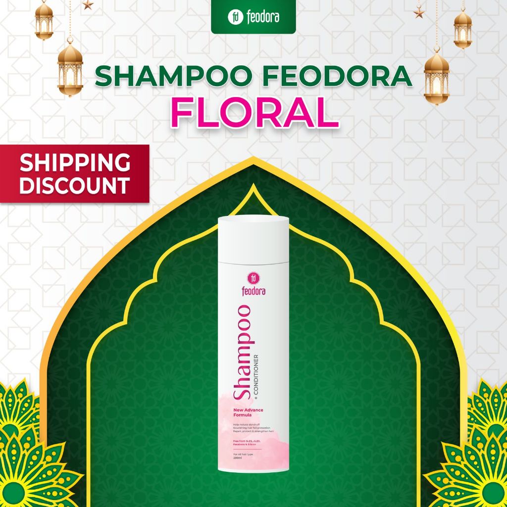 FEODORA Shampoo Floral (Pink) New Fragrance | Shopee Malaysia