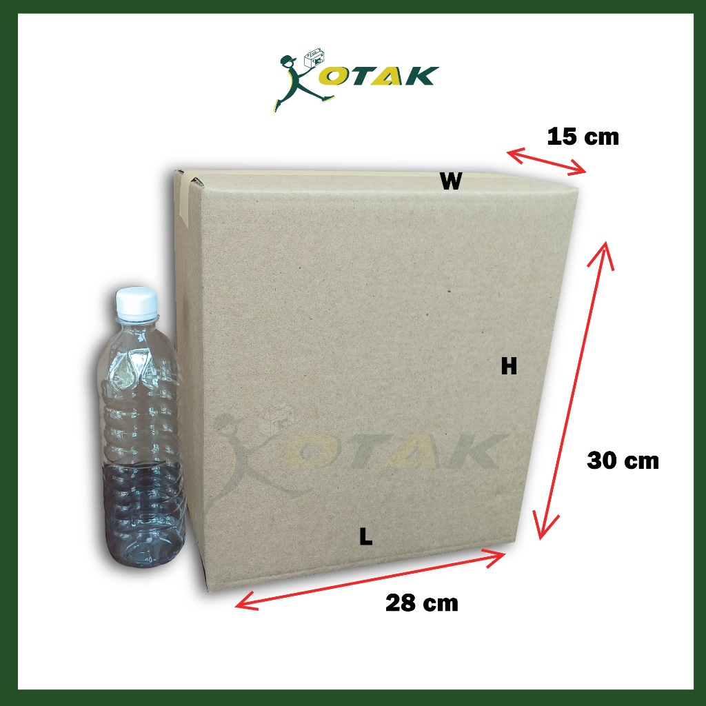 Kotak Plain RSC / Packaging Box / Normal Box / Carton Box | Shopee Malaysia