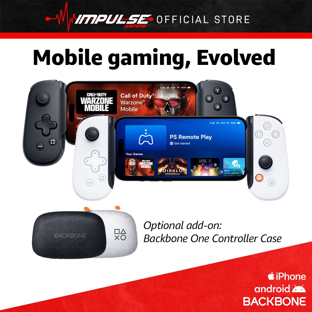 Backbone One for iPhone and Android - Xbox / PlayStation Edition (1st ...