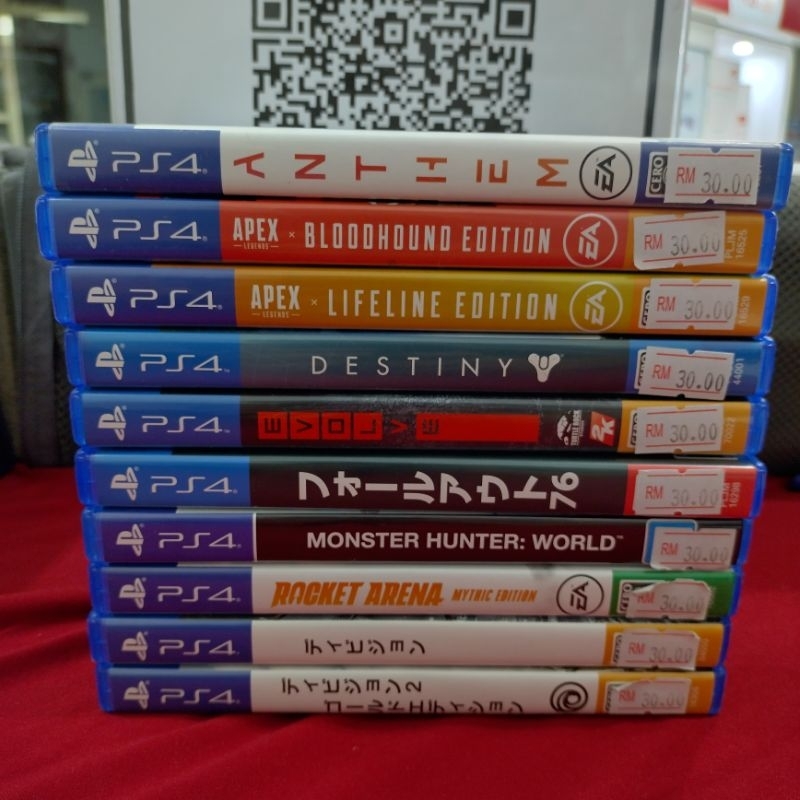 PS4 USED Game Various RM30 Titles (Pre-Owned) | Shopee Malaysia