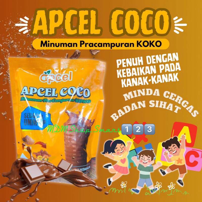 APCEL COCO STEVIA MINUMAN MILO COKLAT KOKO MALT DHA MINDA TANPA GULA ...