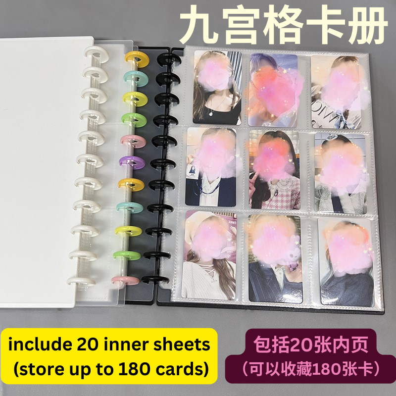 Buku Album Koleksi Kad Idola Minimalis Kpop Jpop Idol Photocard Trading ...
