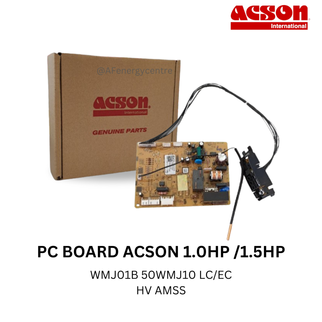 ACSON INDOOR PC BOARD NON INVERTER FOR MODEL J/L 1.0HP & 2.0HP | Shopee ...
