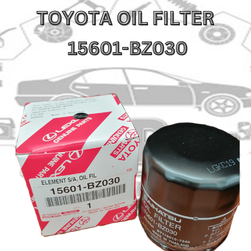 ORIGINAL TOYOTA OIL FILTER 15601-BZ030 TOYOTA VIOS NGC102, VELOZ W151 ...