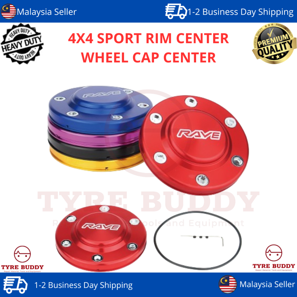 2 PIECES (1SET) 4X4 SPORT RIM CENTER WHEEL CAP CENTER, Heavy Duty ( cap ...