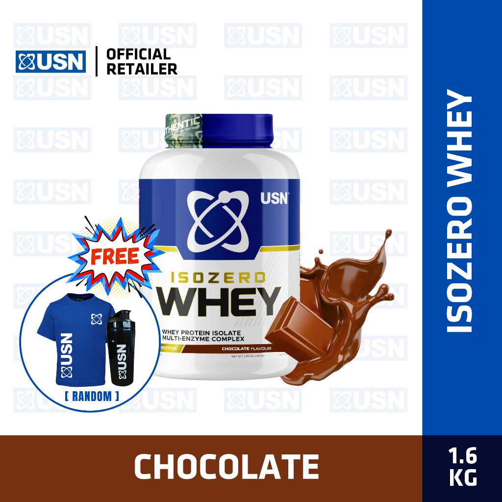 USN Iso Zero Premium Whey 1.6kg | Shopee Malaysia