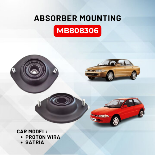 Absorber Mounting Front MB808306 (Proton Wira / Proton Satria) | Shopee ...