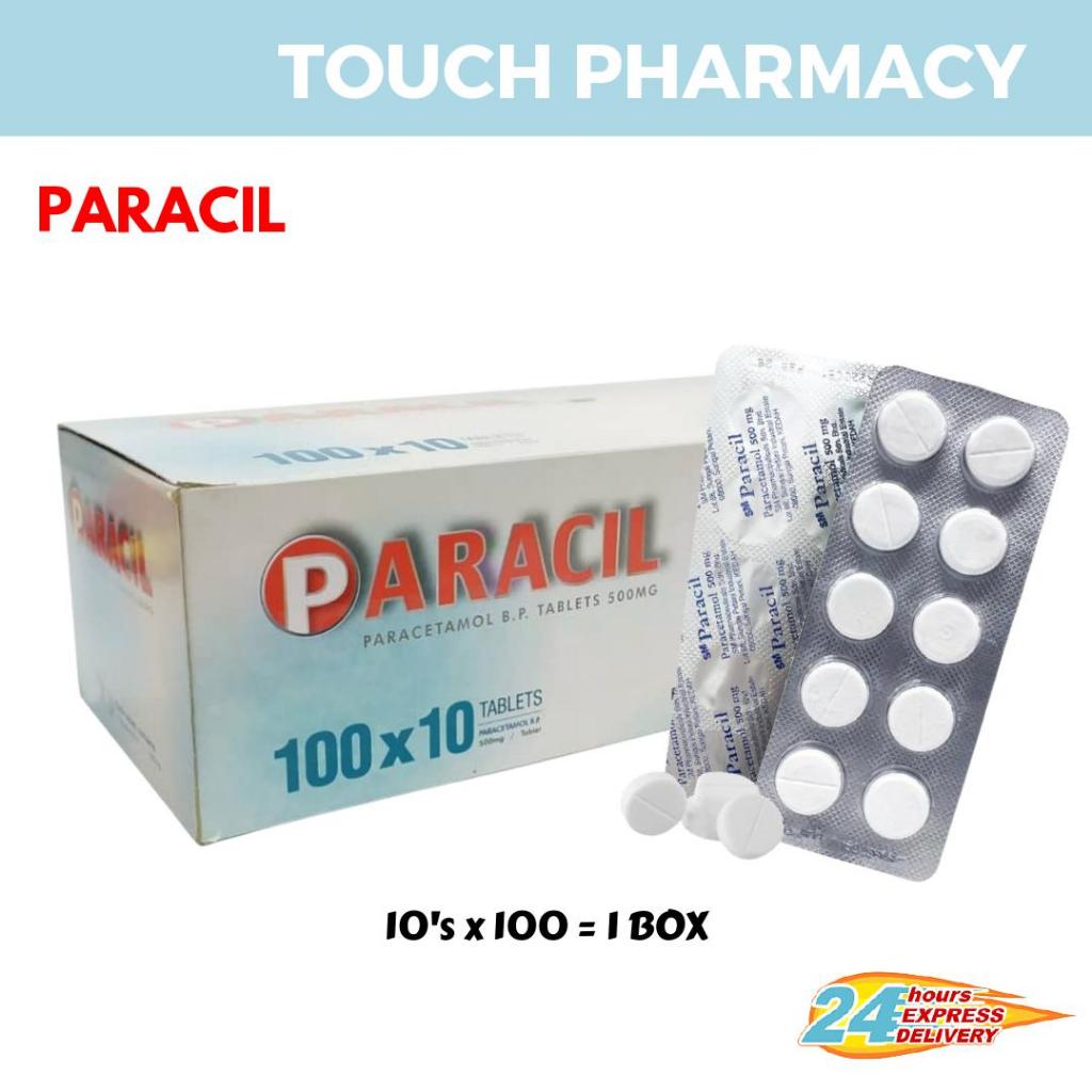 PARACIL Paracetamol 500MG 1000's/BOX | Shopee Malaysia