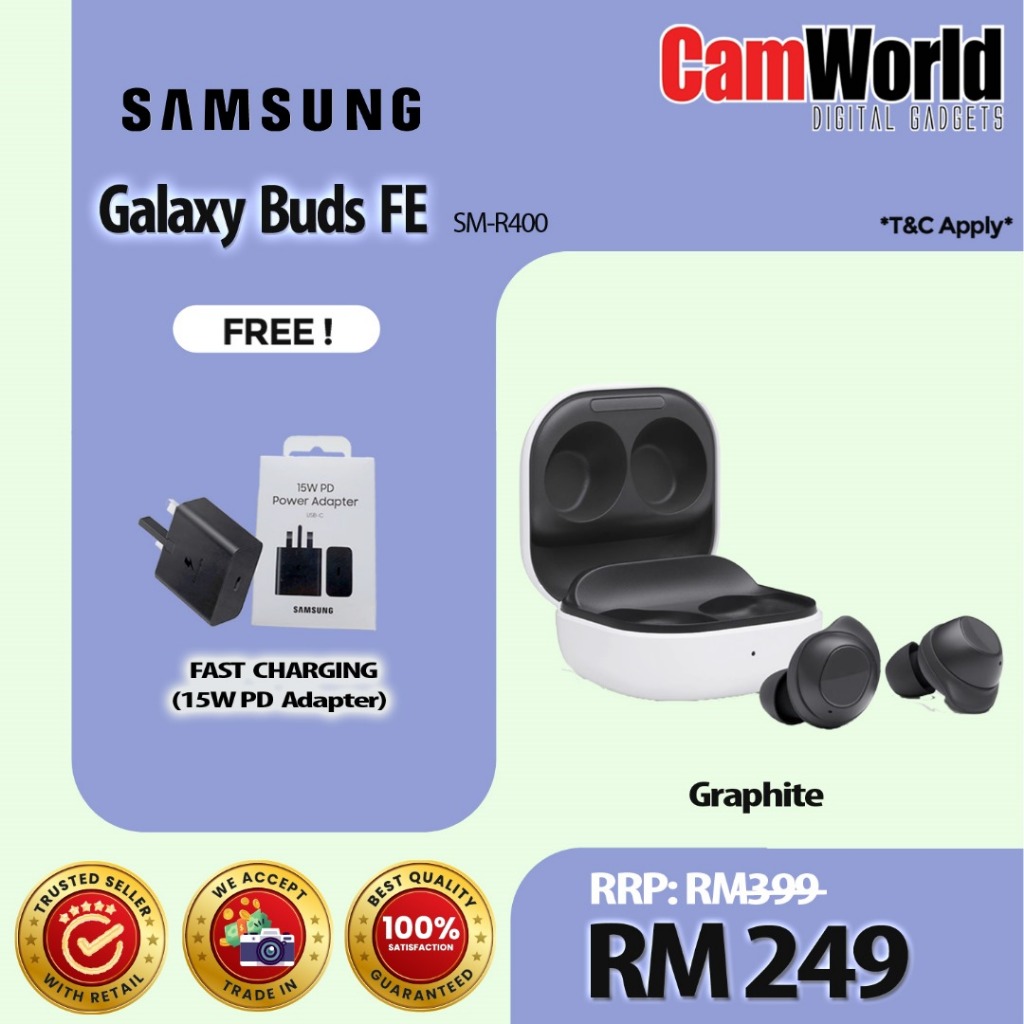 Samsung Galaxy Buds FE (SM-R400)(SAMSUNG MALAYSIA) | Shopee Malaysia