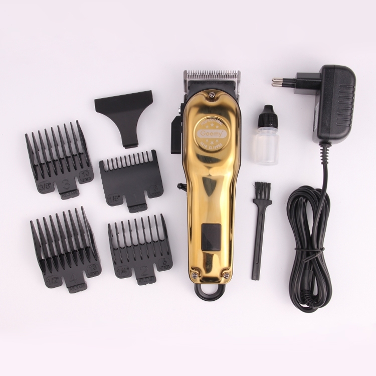 Original Geemy GM-6668 Clipper Rechargeable Hair Trimmer Men Beard ...