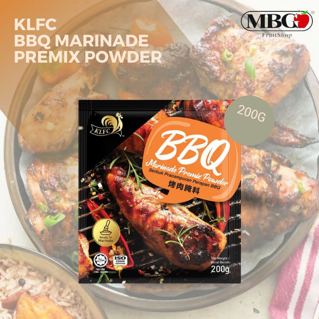 KLFC BBQ Marinade Premix Powder 200g (Postage Available All Over ...