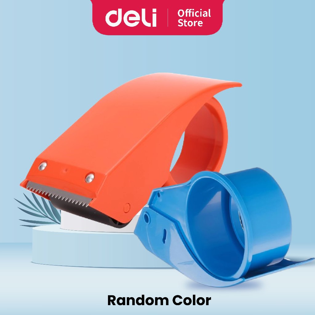 Deli Packing Tape Dispenser Anti-Corrode Opp Tape Cutter and ABS ...