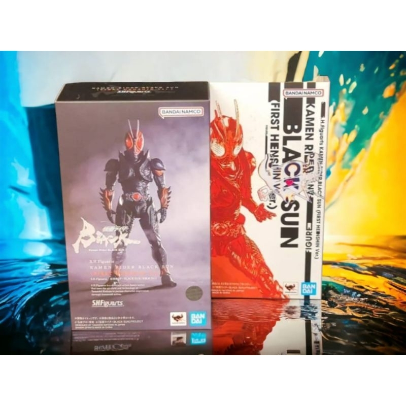 (NEW /MISB) TAMASHII NATIONS 2023 LIMITED SHF S.H.Figuarts Kamen Rider Black Sun First Henshin ...