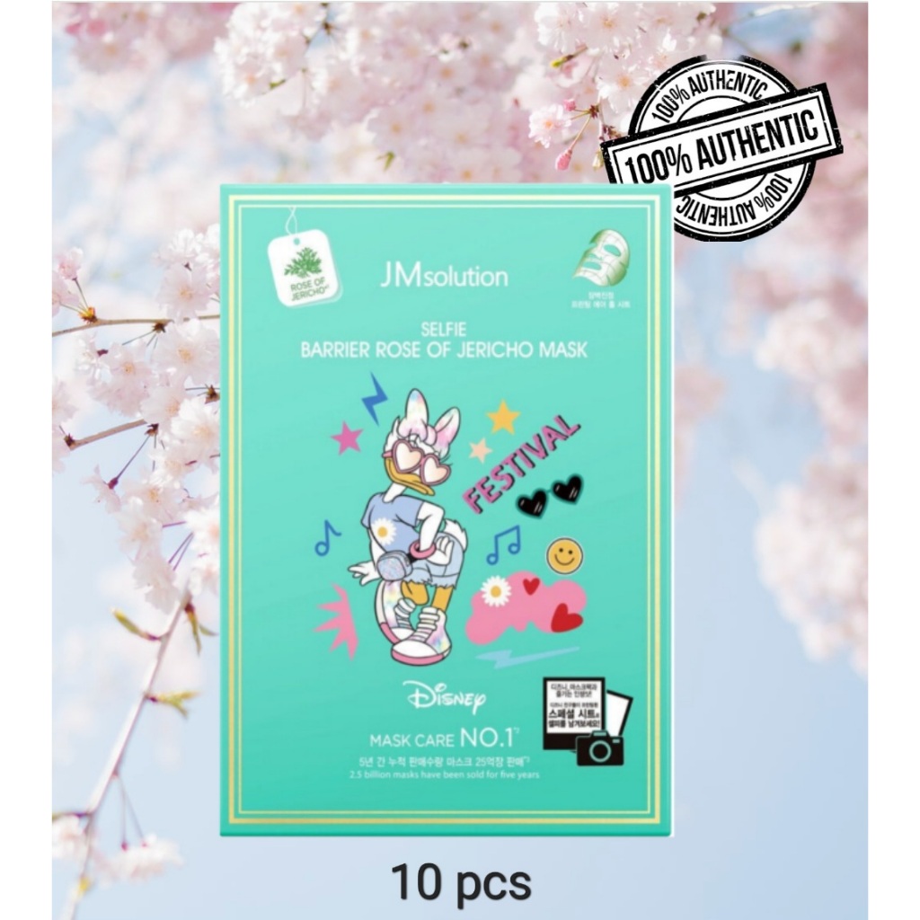 JMsolution Selfie Barrier Rose Of Jericho Mask 10 pcs | Shopee Malaysia