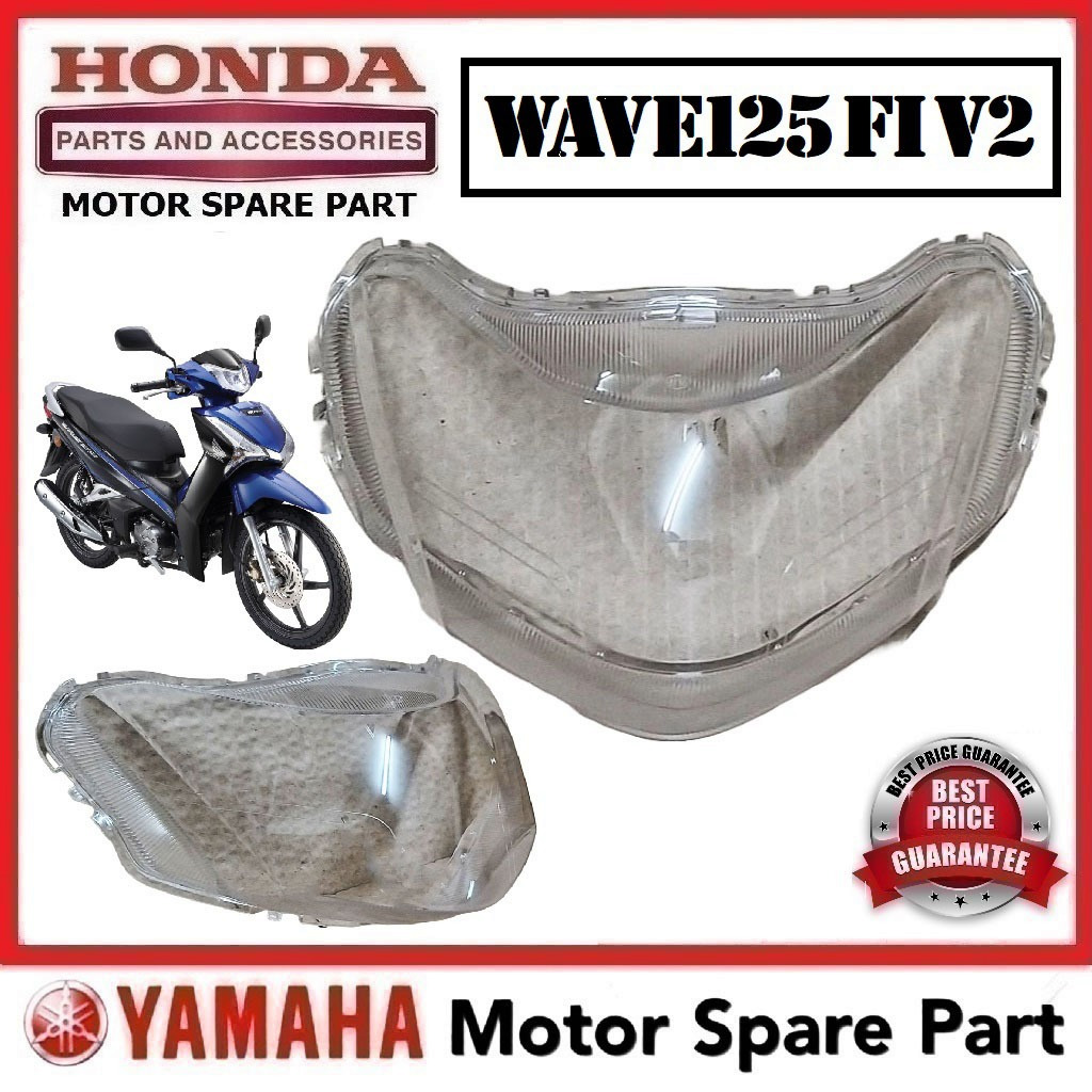HONDA WAVE125i V2 HEAD LENS 0 WAVE125 i WAVE 125 i WAVE125-i FI TUDUNG ...