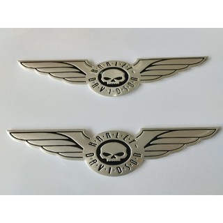FLEXIBLE harley davidson emblem 2pc tank softail dyna roadking ...
