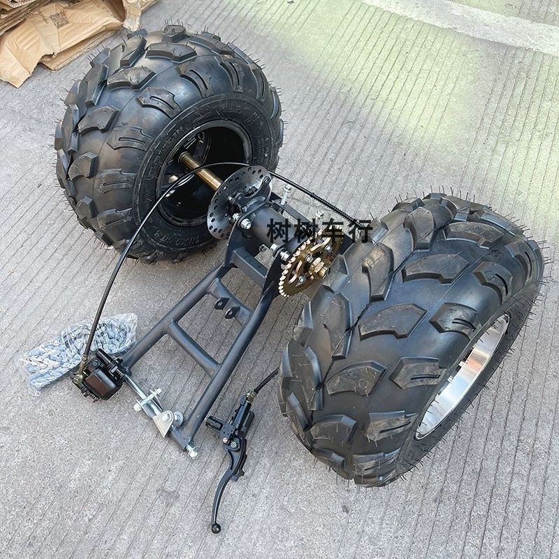 Atv Axle Set Complete Set With Tire and Rim | Shopee Malaysia