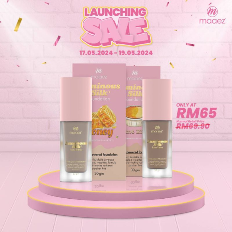 Maaez Foundation Make It Glow by Maaez Cosmetics | Shopee Malaysia
