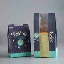 【READY STOCK 】PLC 10PCS Bakery Bread Pastry Roti Packaging Bag Kraft ...